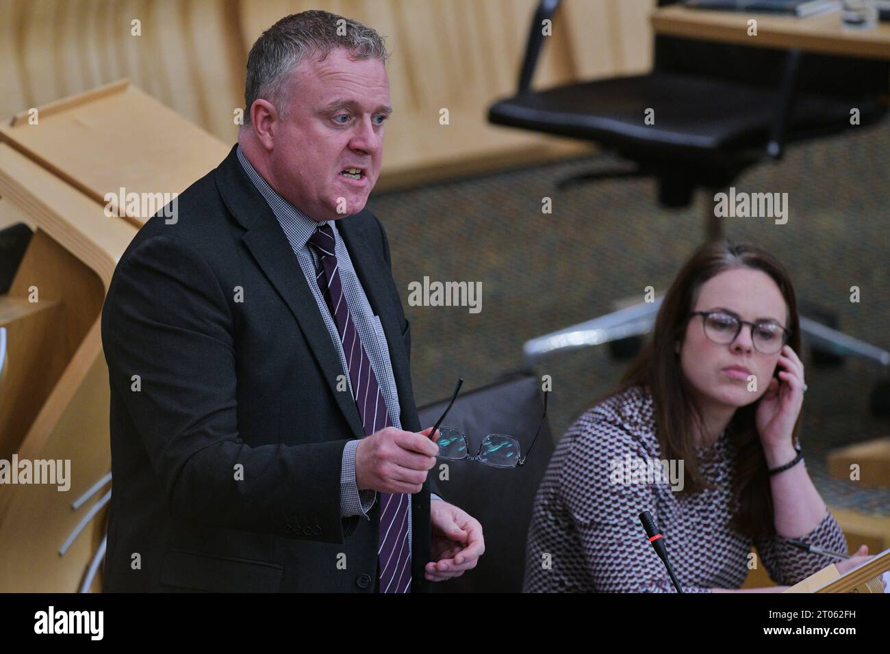 Edinburgh Scotland, UK 04 October 2023. Bob Doris MSP at the Scottish ...