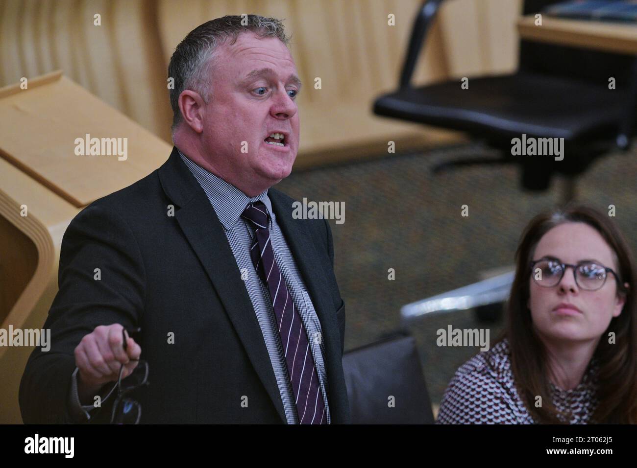 Edinburgh Scotland, UK 04 October 2023. Bob Doris MSP at the Scottish ...