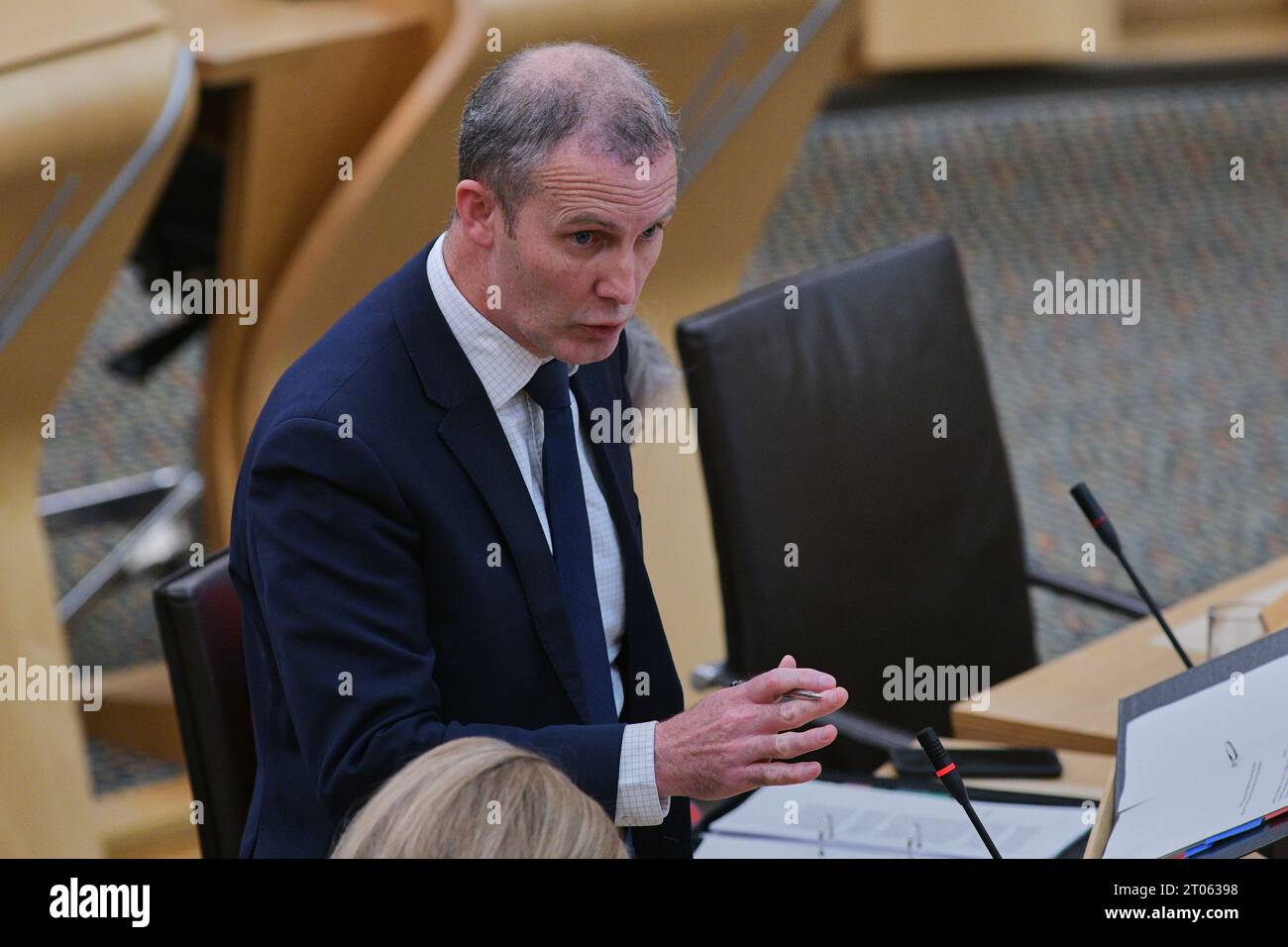 Edinburgh Scotland, UK 04 October 2023. Cabinet Secretary for NHS ...
