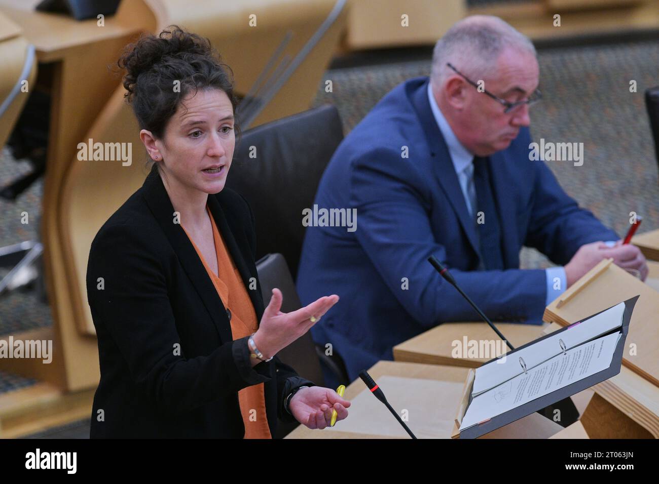 Edinburgh Scotland, UK 04 October 2023. Minister for Social Care ...