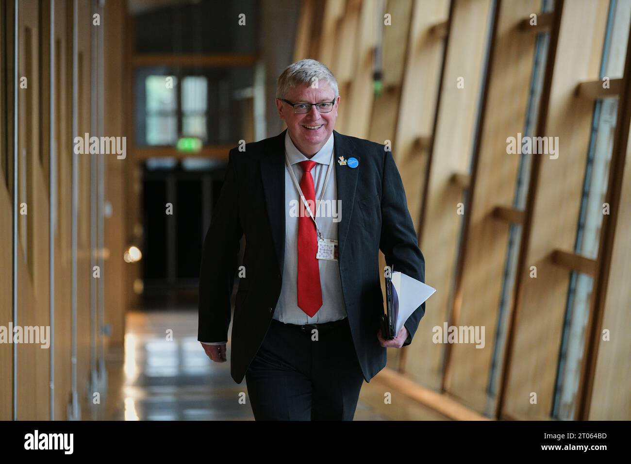 Edinburgh Scotland, UK 04 October 2023 Martin Whitfield Scottish Labour ...