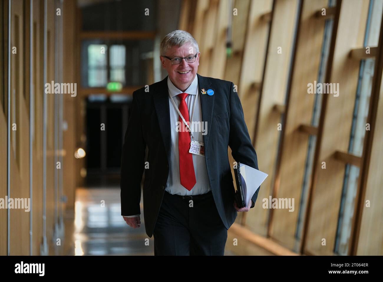 Edinburgh Scotland, UK 04 October 2023 Martin Whitfield Scottish Labour ...