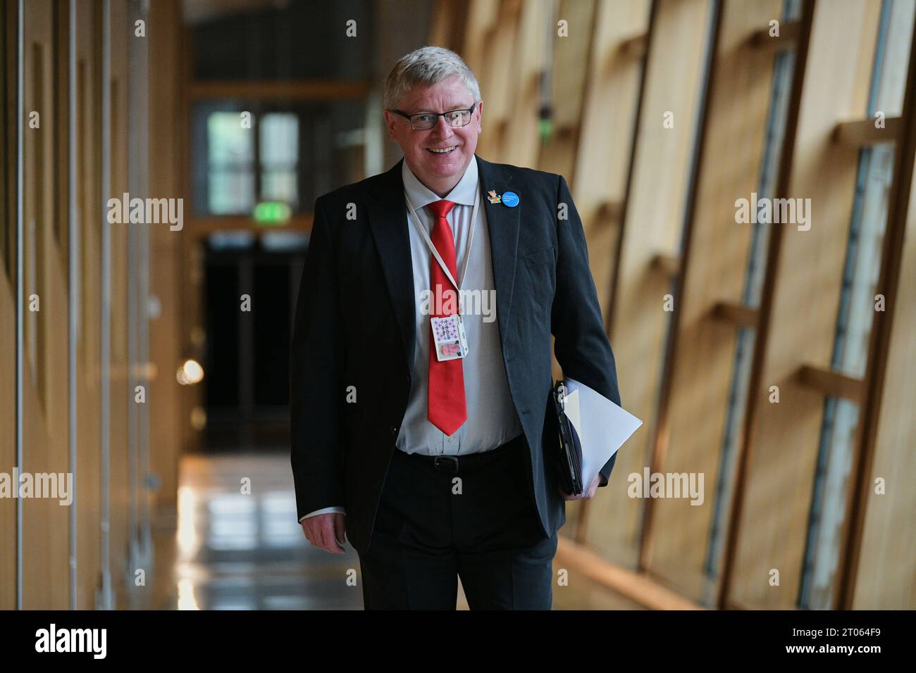 Edinburgh Scotland, UK 04 October 2023 Martin Whitfield Scottish Labour ...