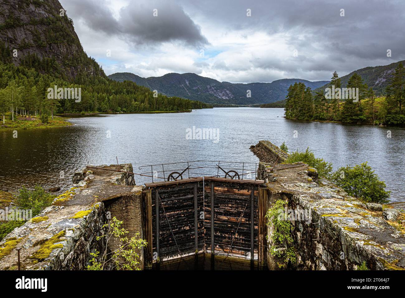 European Route E134, Norway Stock Photo - Alamy