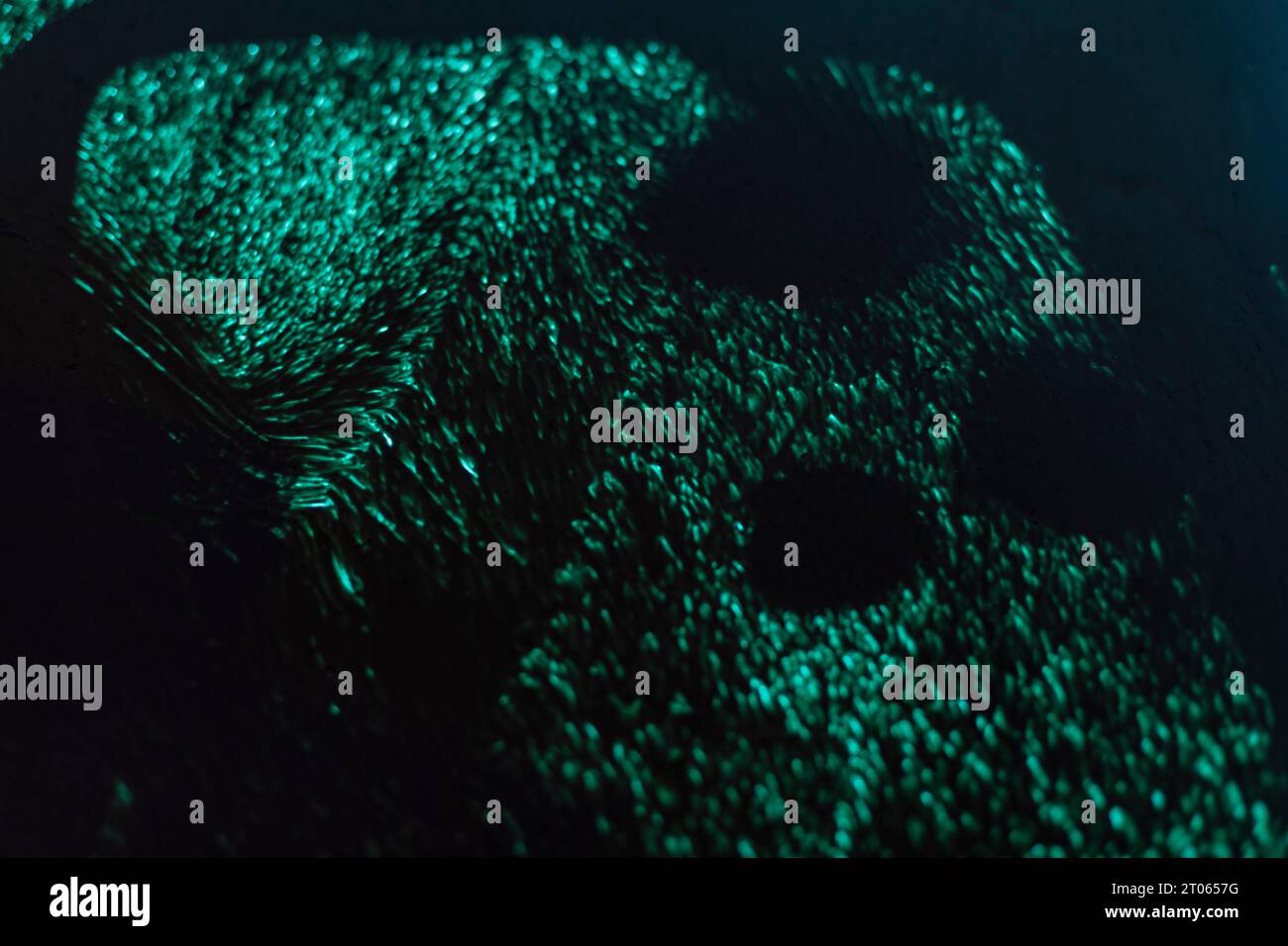 Dirty blue texture. Muddy spot. Tyakustura mud on glass. Macro Paint ...