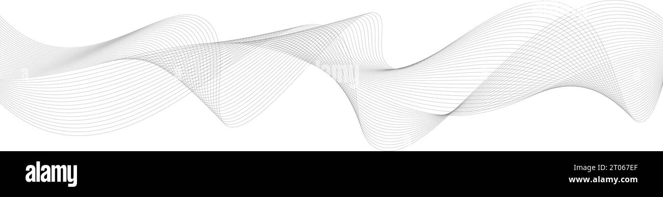 Abstract digital wave of particles. Technology background. Vector ...