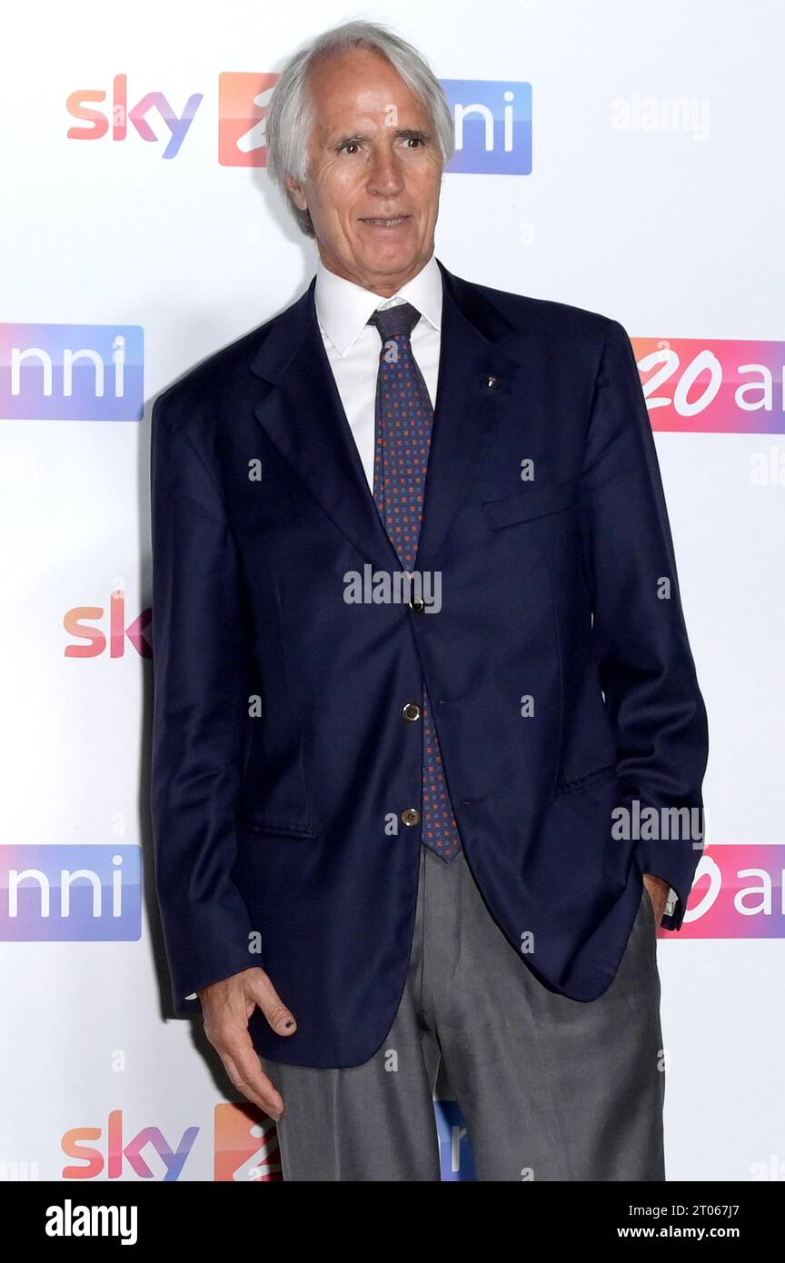 GIovanni Malago beim Photocall 'Sky 20 anni / Sky 20 Jahre' im Terme di ...