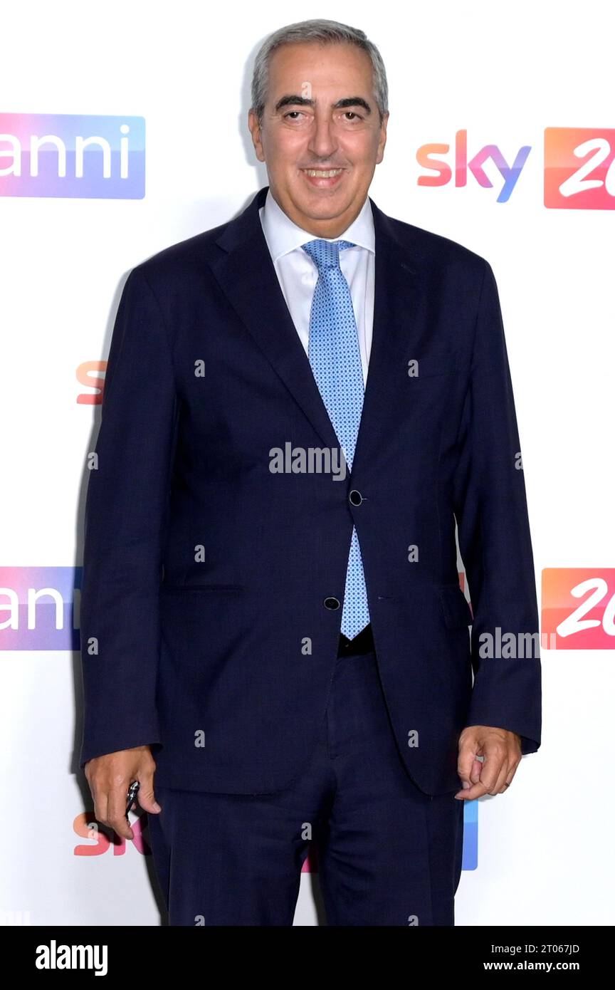 Maurizio Gasparri beim Photocall 'Sky 20 anni / Sky 20 Jahre' im Terme ...