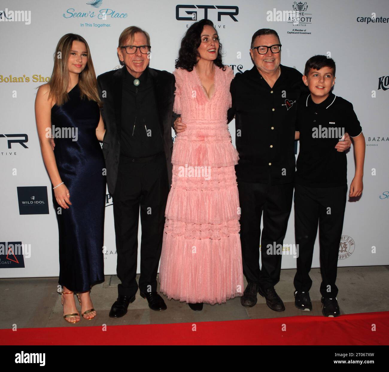 Liverpool. UK. L-R: Maggie Puleston-Davies, Timothy Spall, Leanne Best ...