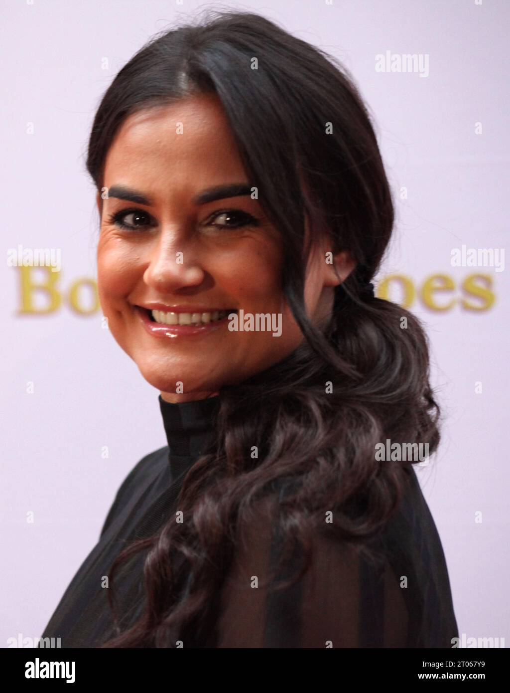 Liverpool. UK. Ionica Adriana at the Bolan’s Shoes premiere. Fact ...