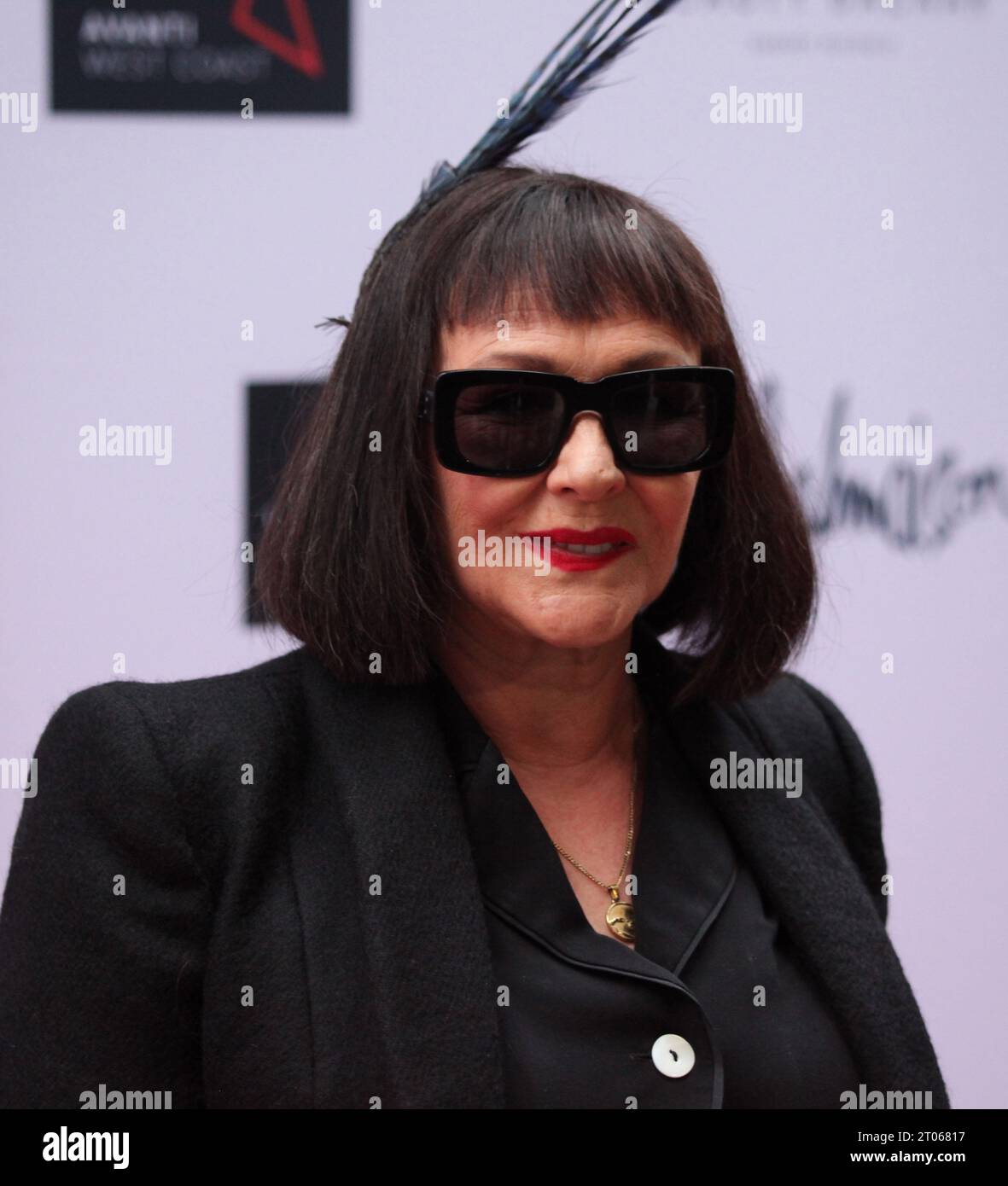 Liverpool. UK. Frances Barber at the Bolan’s Shoes premiere. Fact ...