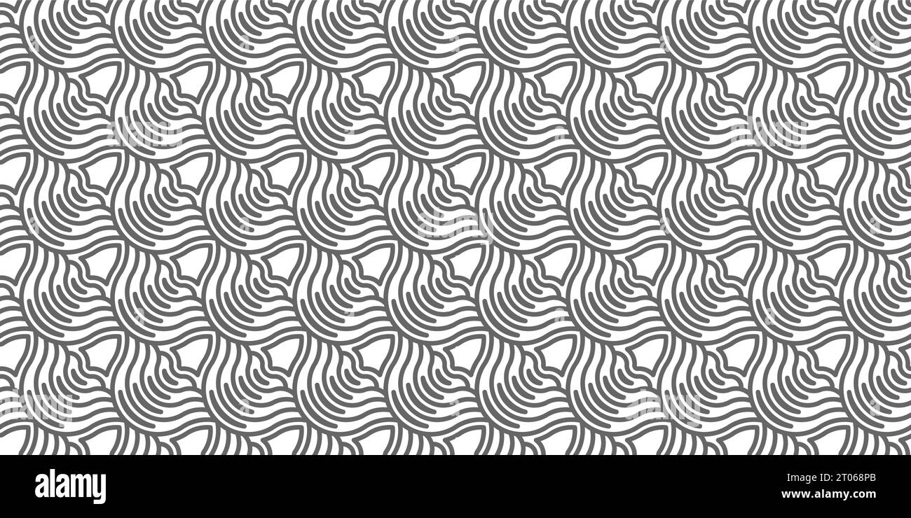 Abstract pattern of wavy lines. Seamless background for texture ...