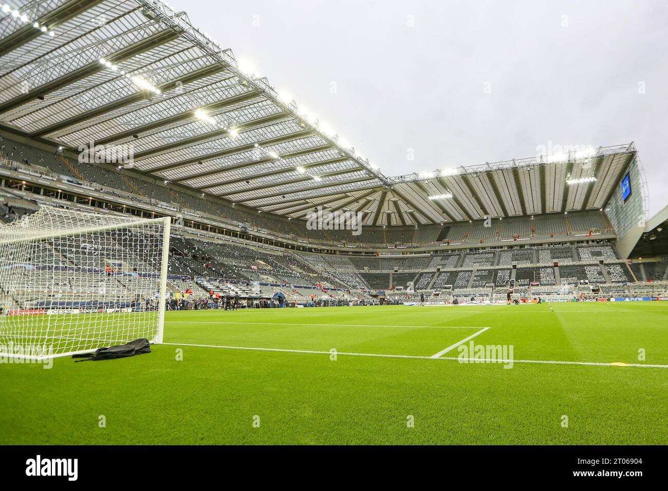 Newcastle, UK. 04th Oct, 2023. General View inside the Stadium ...