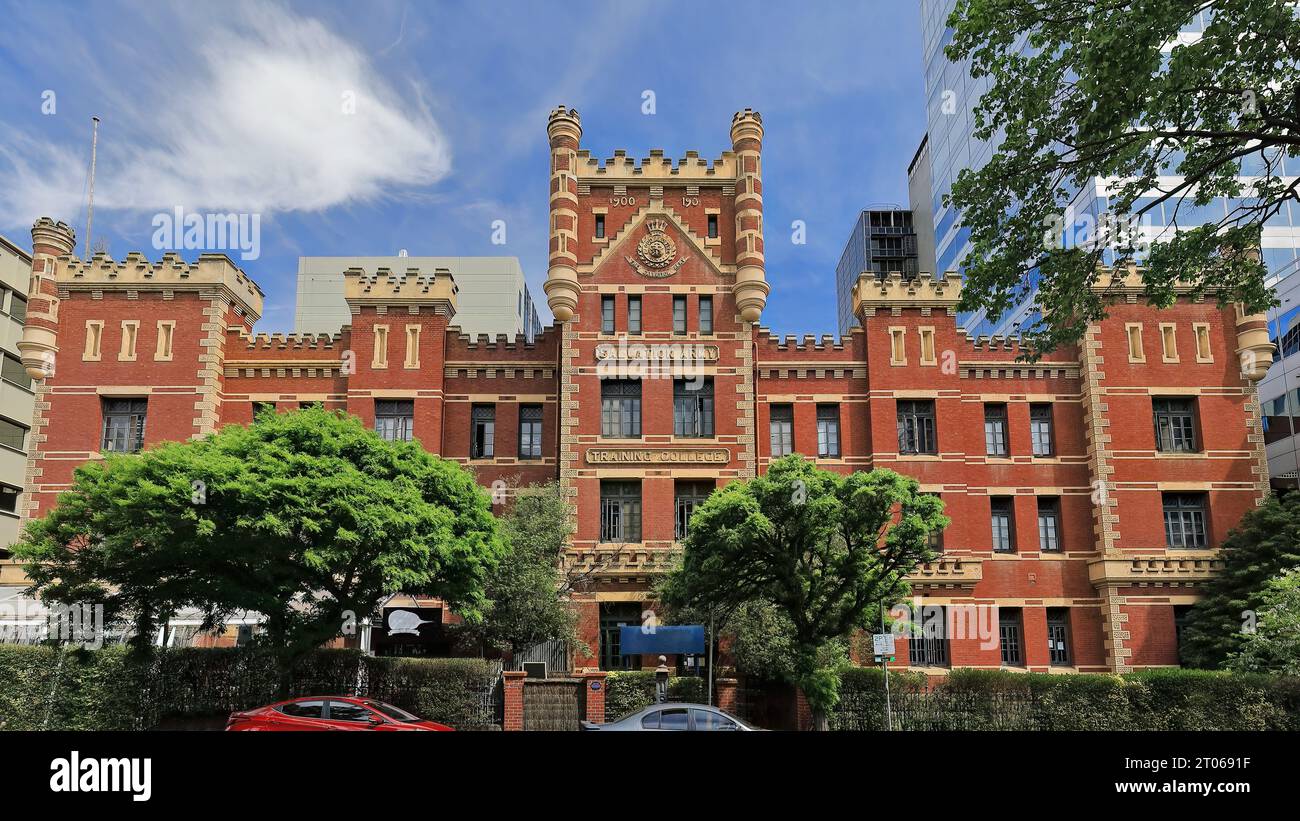 987+ Facade of the red brick and cement render, former Salvation Army ...