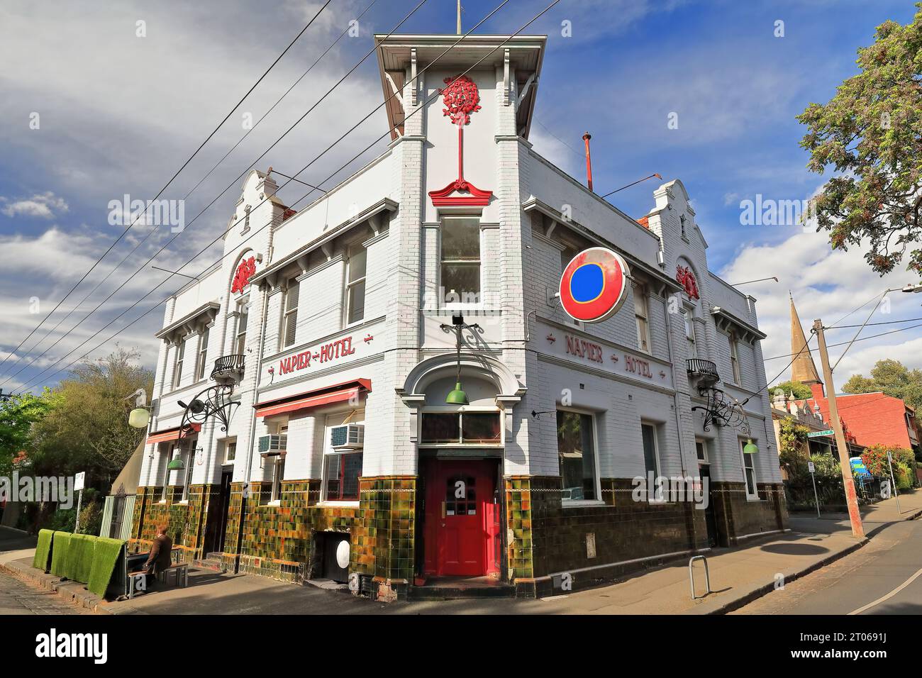 992+ The Napier Hotel at Napier and Moor Streets northeast corner built ...