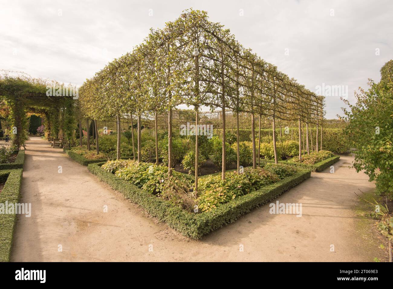 Stunning landscape design in the ornamental gardens at Alnwick Gardens ...