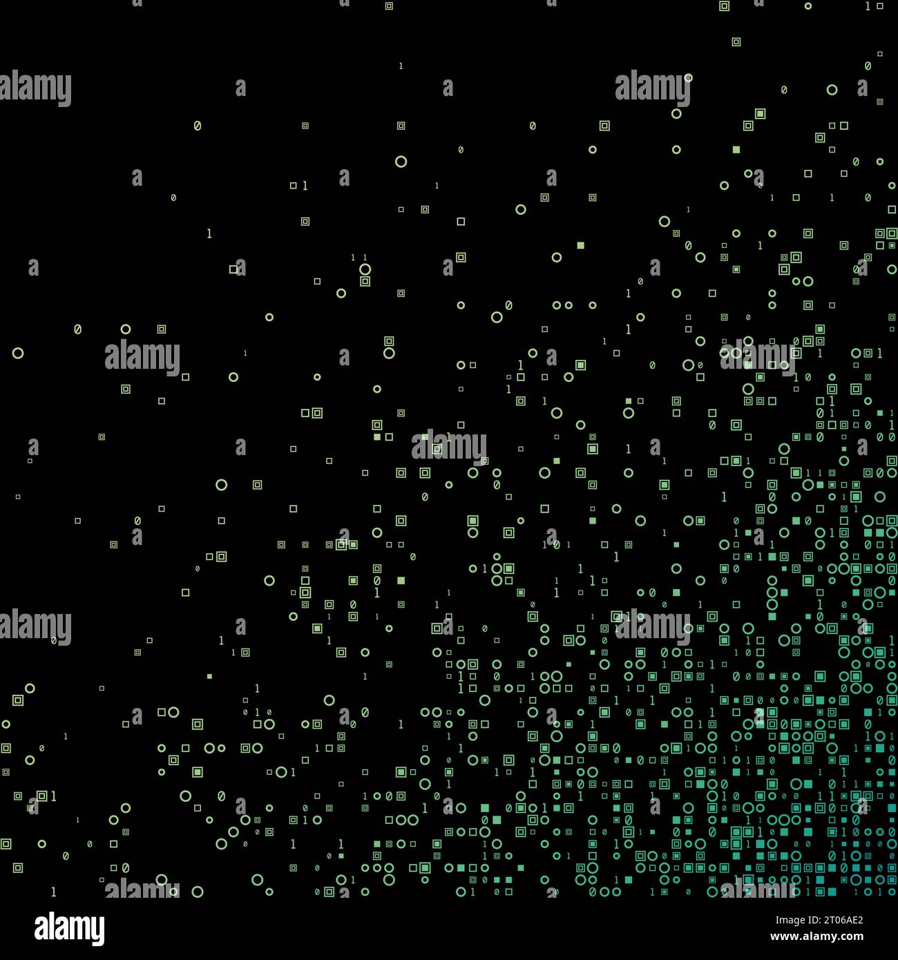 Appealing geometric matrix background in teal and pink colors. Awesome ...