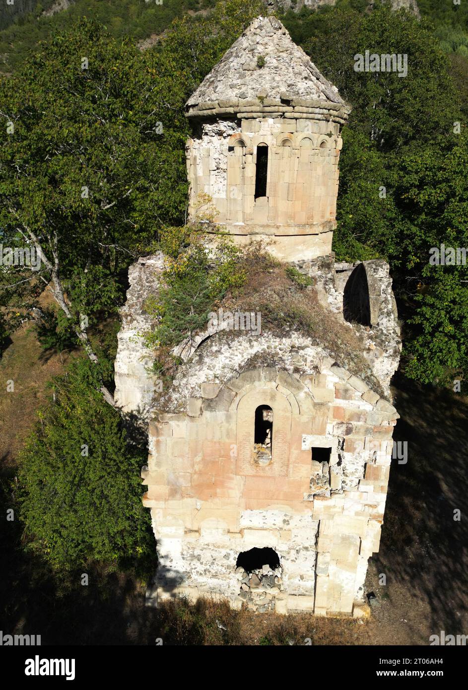 Rabat Church, located in Ardanuc, Artvin, Turkey, is a Georgian church ...