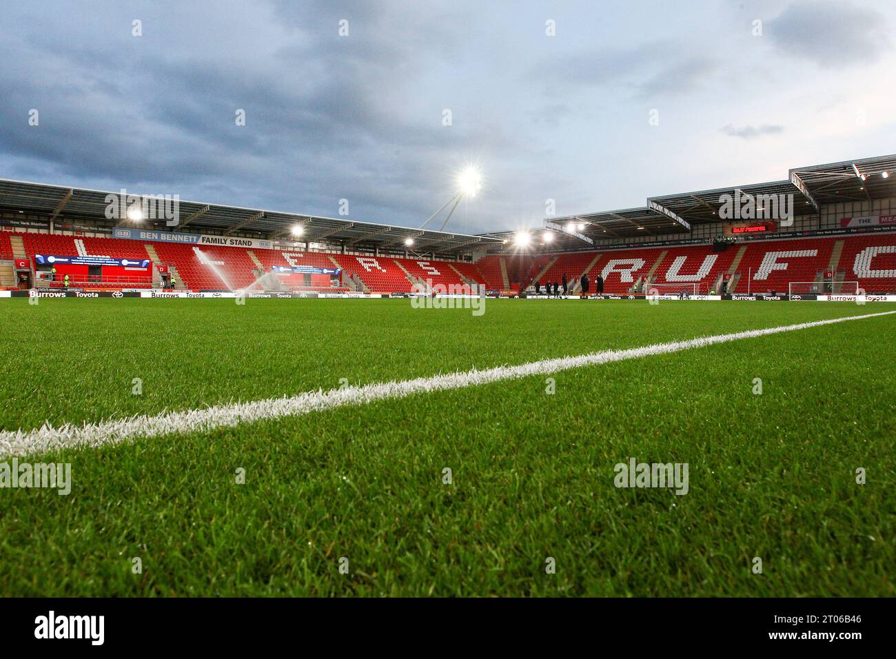 AESSEAL New York Stadium, Rotherham, England - 4th October 2023 General ...