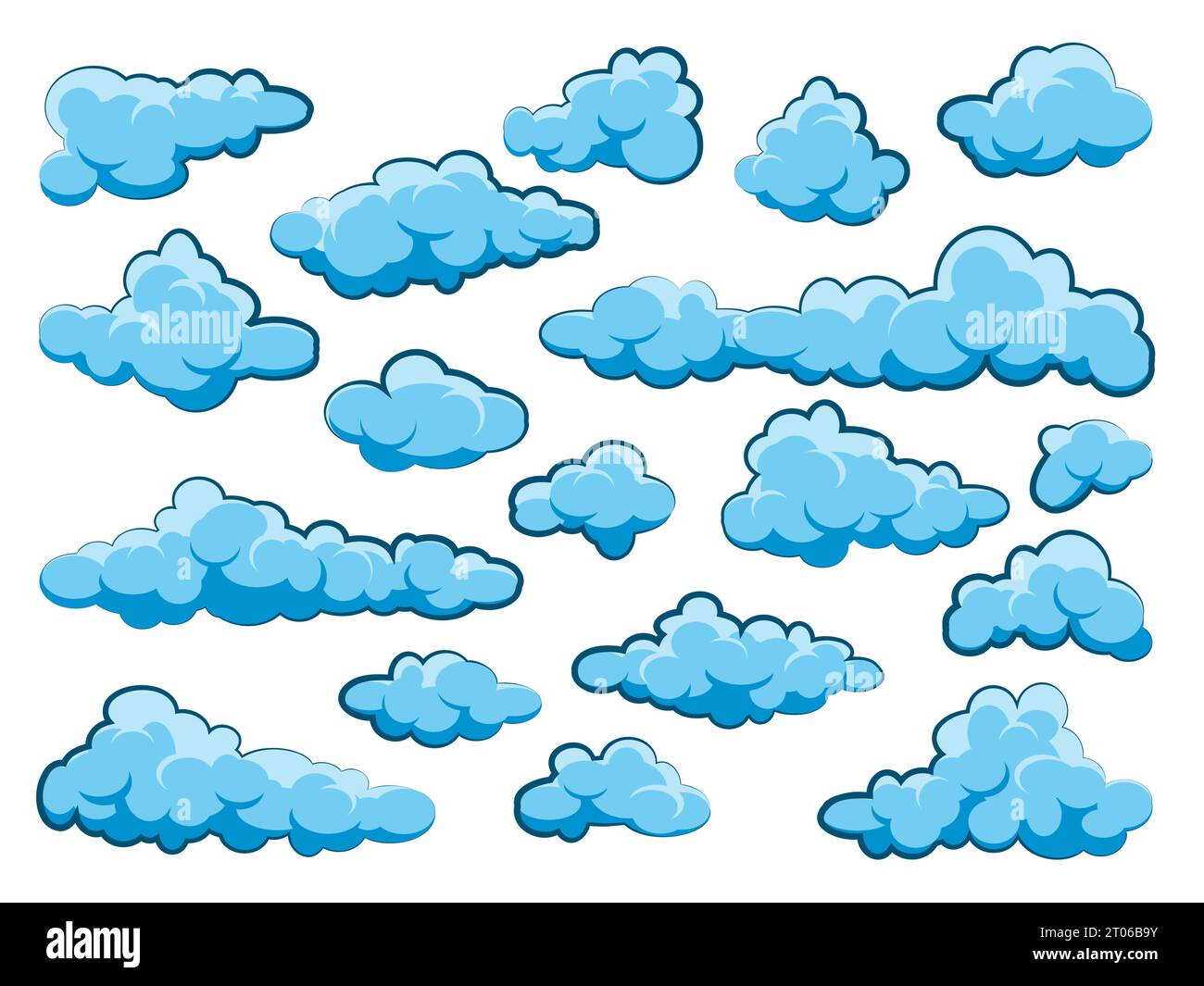 Animated Blue Clouds