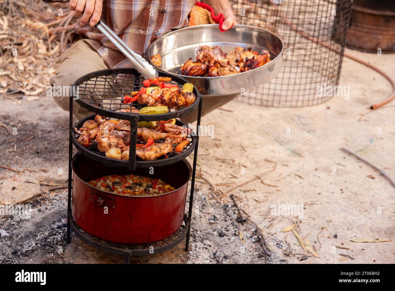Mandi zurbian rice grill chicken hi-res stock photography and images ...