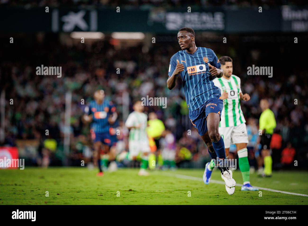 Mouctar Diakhaby during La Liga 23/24 game between Real Betis and ...