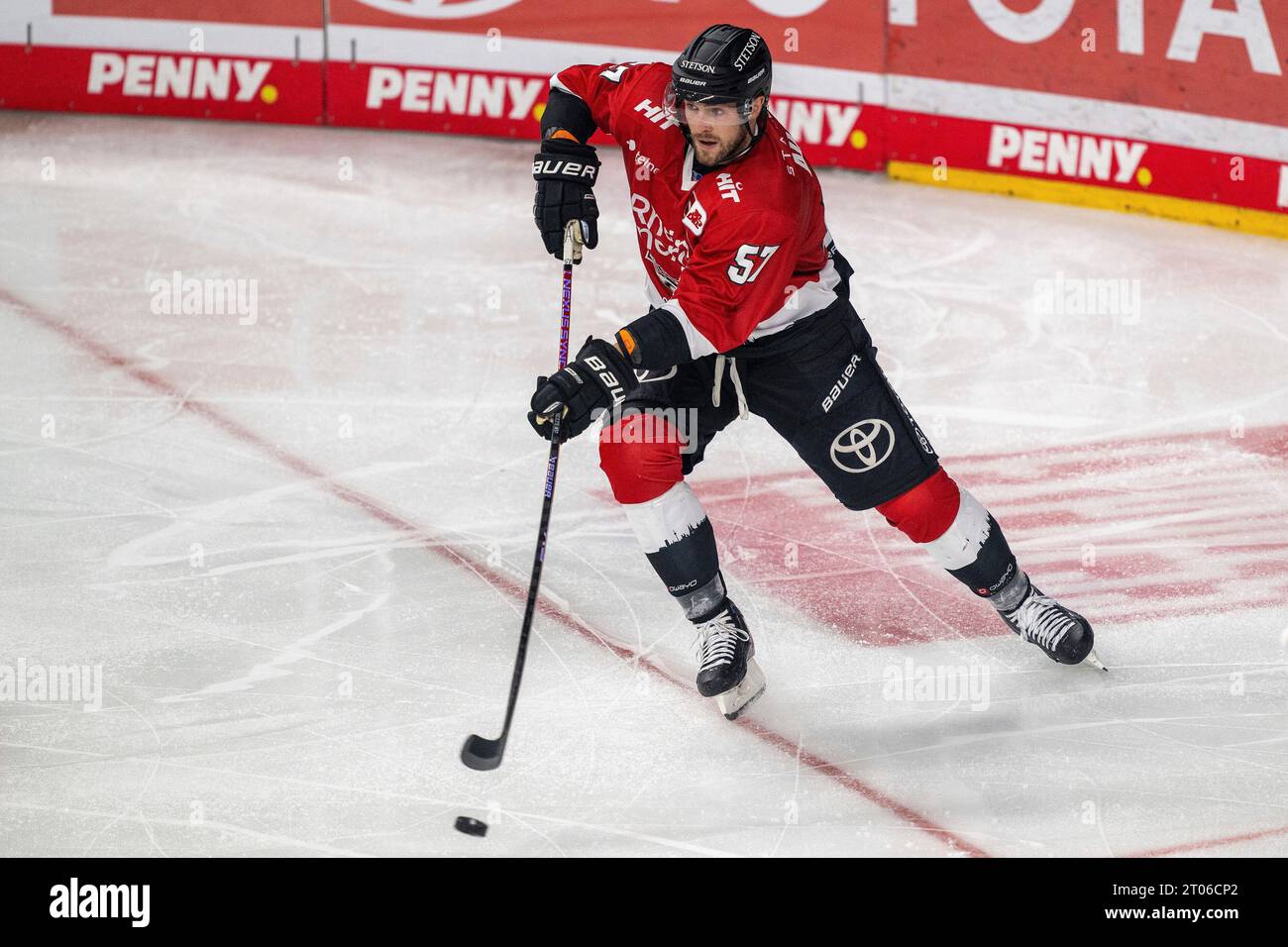 03.10.2023, Lanxess-Arena, Koeln, GER, DEL, Koelner Haie vs Augsburger ...
