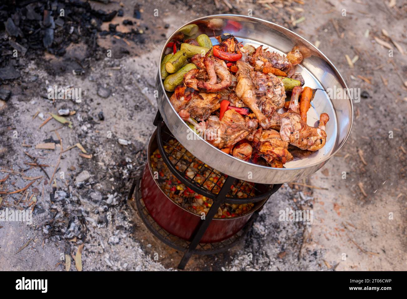 Zurbian dinner. The barrel has been uncovered and it is ready and well ...