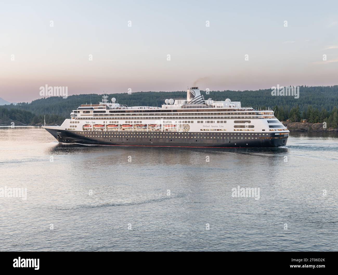 Holland America Line Rotterdam-class Cruise Ship Volendam, British ...