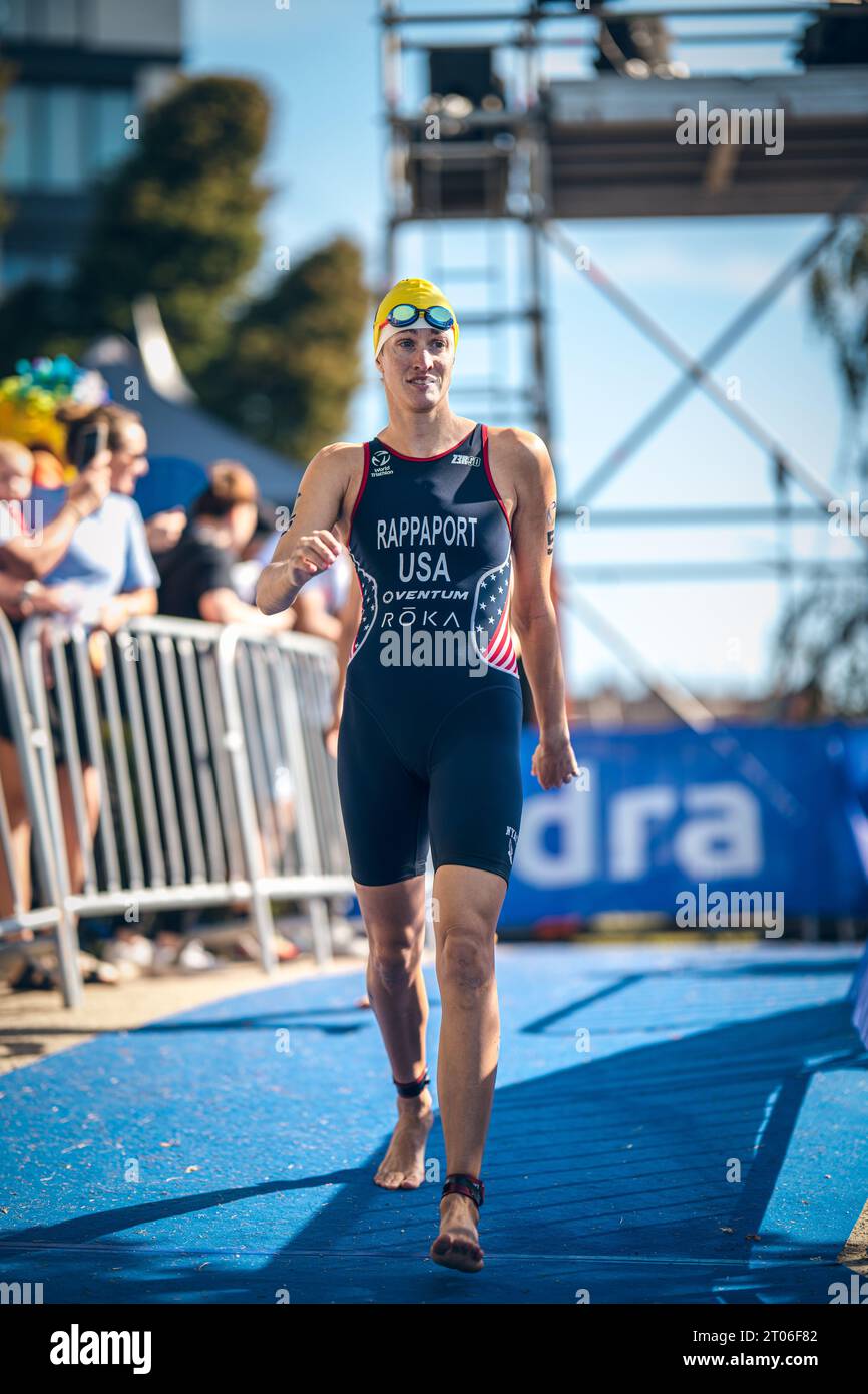 Summer Rappaport participating in Pontevedra in the 2023 World ...