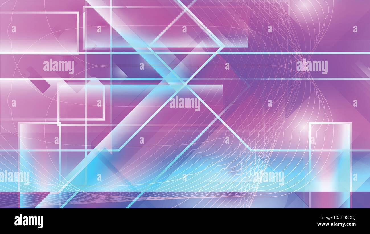 abstract modern neon overly technological background design Stock ...