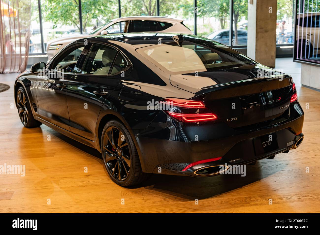 Genesis g80 ev hi-res stock photography and images - Alamy
