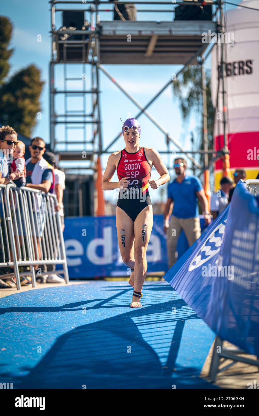 Anna Godoy Contreras participating in Pontevedra in the 2023 World ...