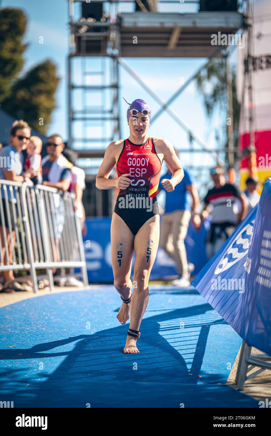 Anna Godoy Contreras participating in Pontevedra in the 2023 World ...
