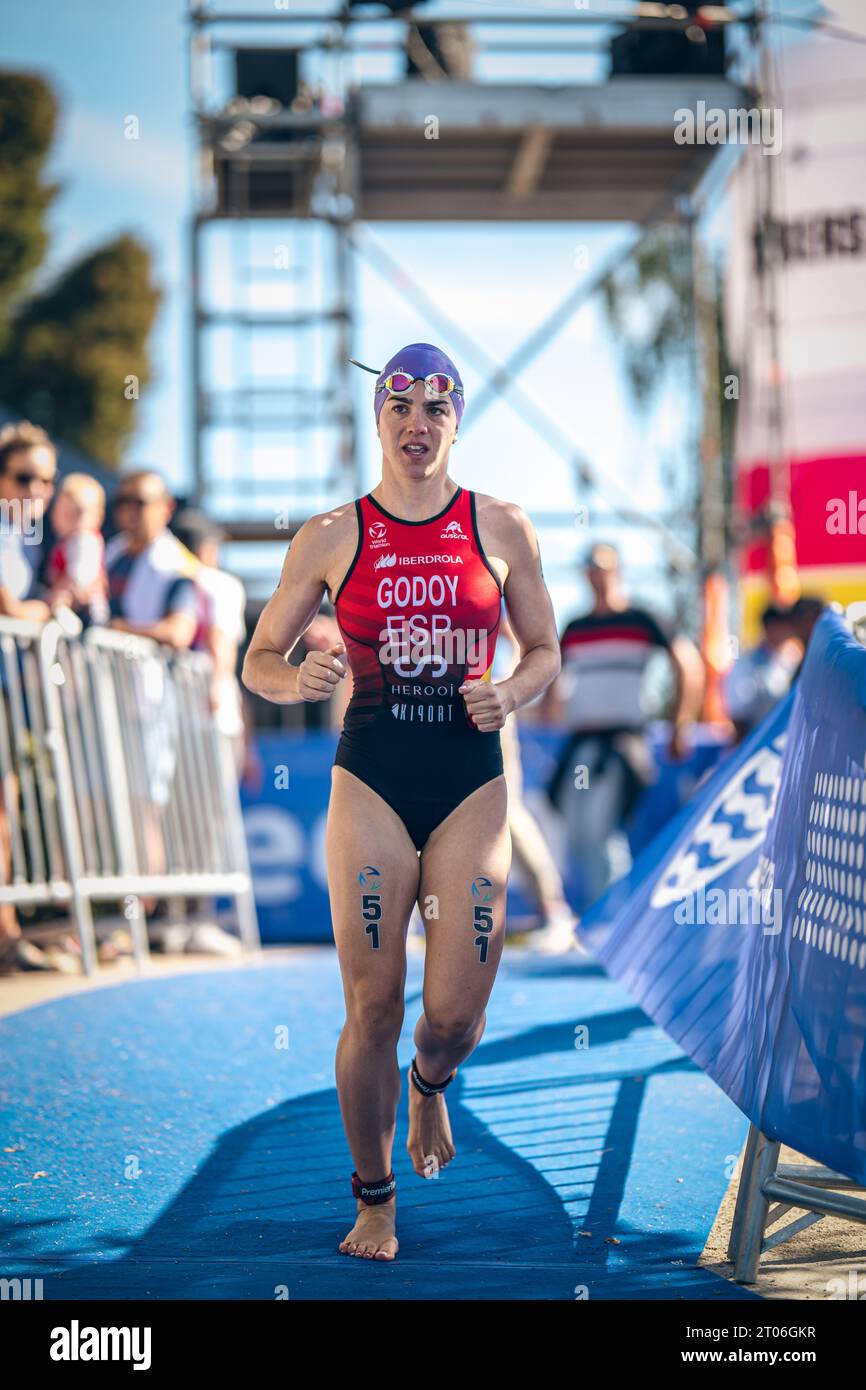 Anna Godoy Contreras participating in Pontevedra in the 2023 World ...