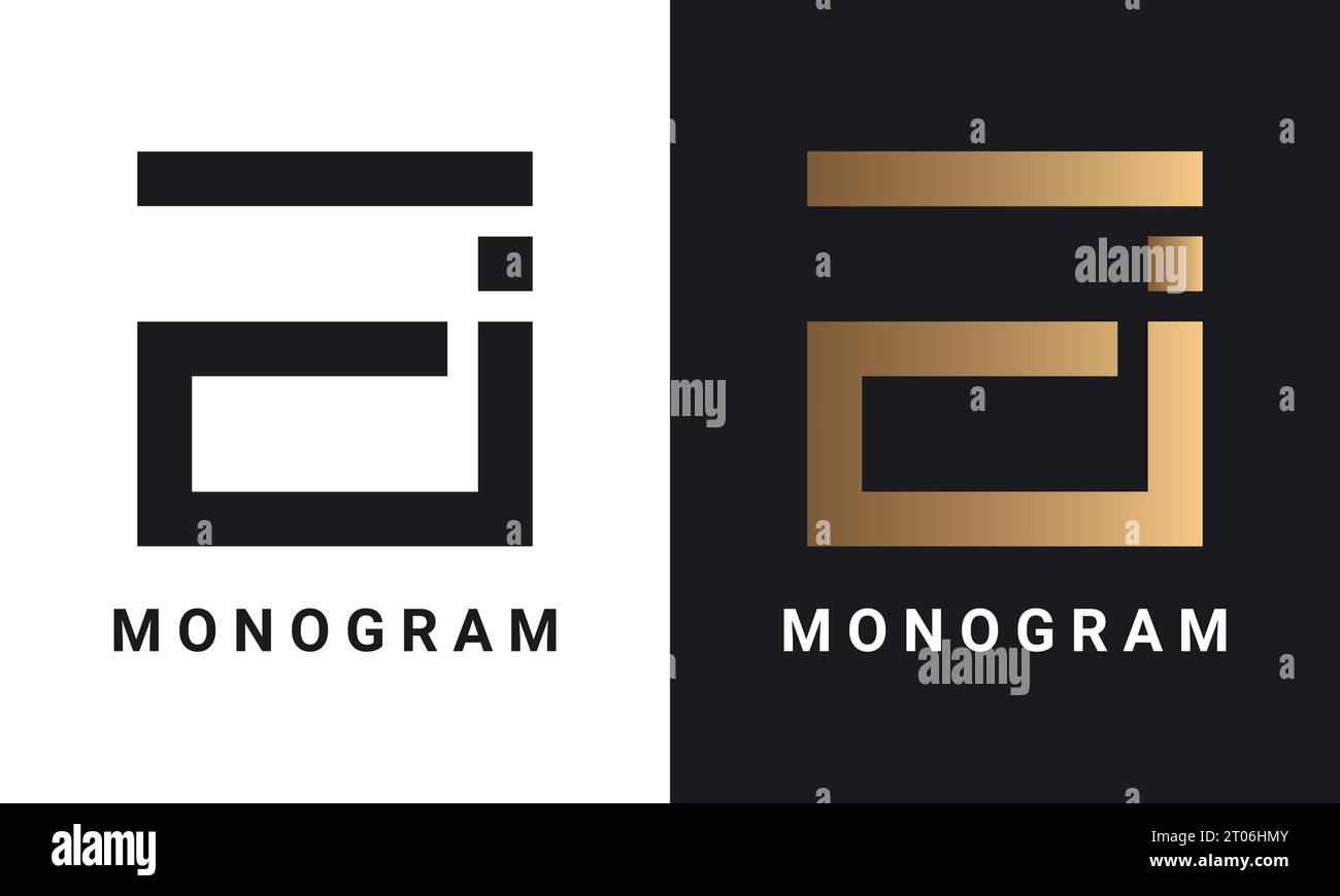 Ei letter logo hi-res stock photography and images - Alamy