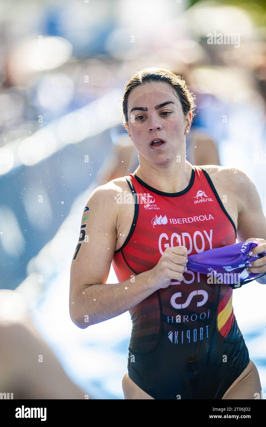 Anna Godoy Contreras participating in Pontevedra in the 2023 World ...