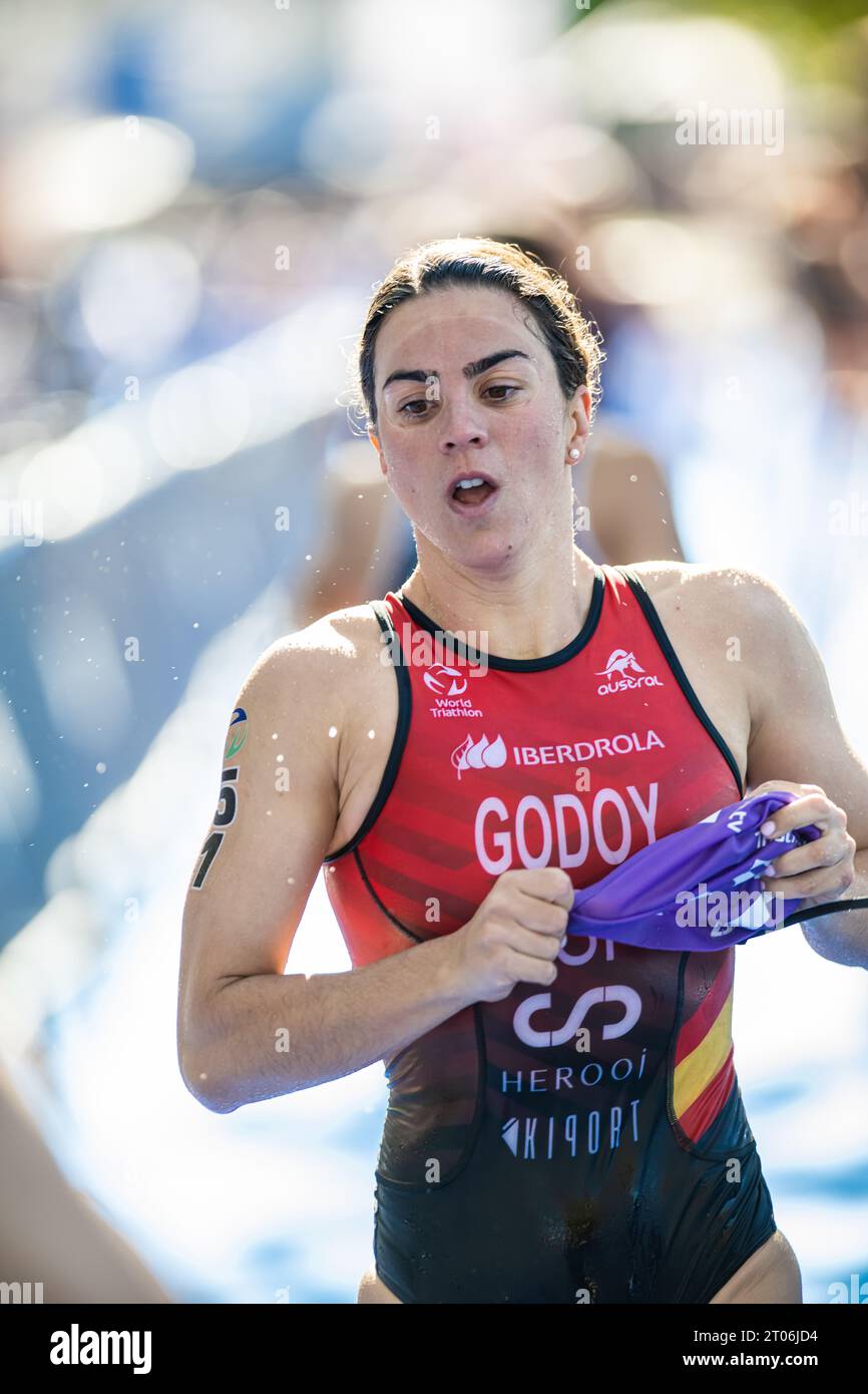 Anna Godoy Contreras participating in Pontevedra in the 2023 World ...