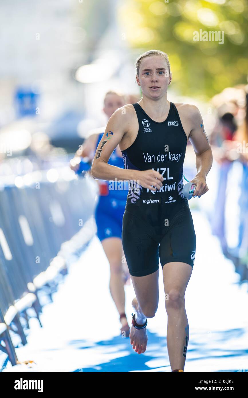 Nicole Van Der Kaay participating in Pontevedra in the 2023 World ...