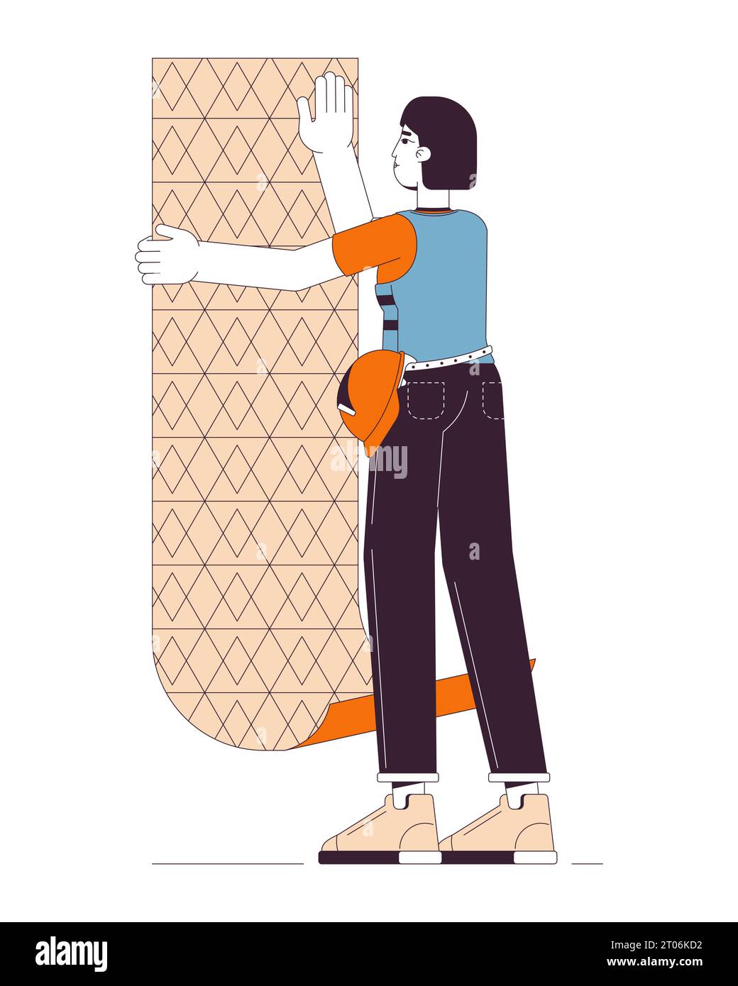 Wallpaper Installer Clip Art How To Hang Wallpaper Wallpaper