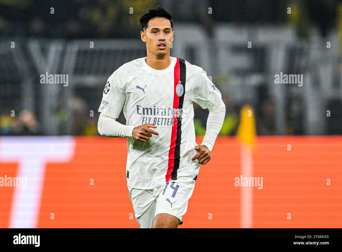 DORTMUND - Tijjani Reijders of AC Milan during the UEFA Champions ...