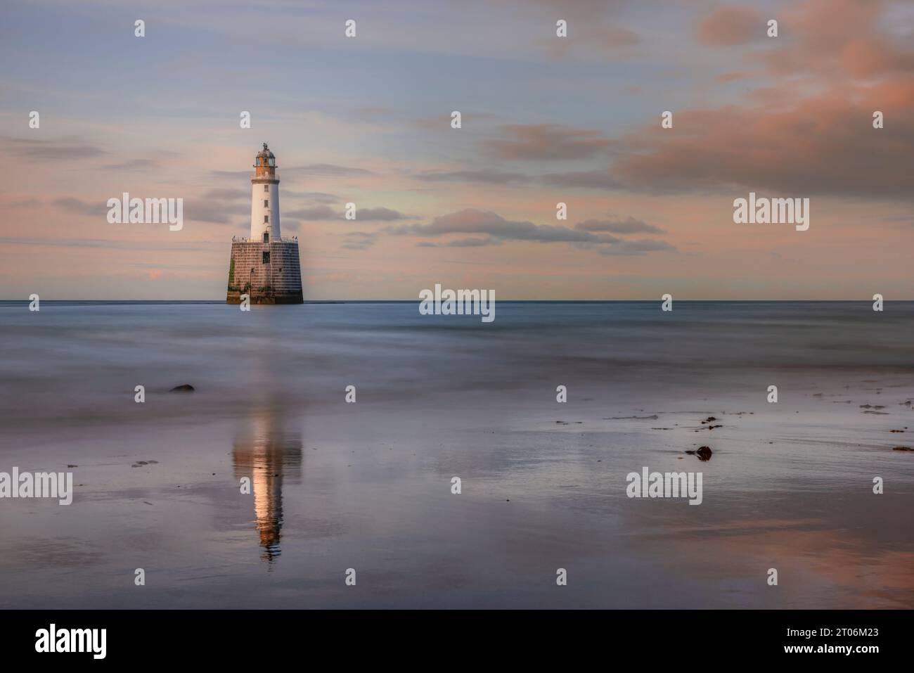 The Rattray Head Lighthouse is only accessible during low tide and is ...