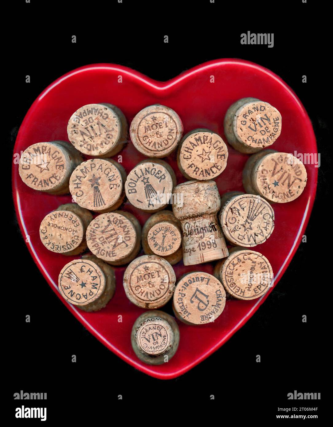 CORKS CHAMPAGNE French fine champagne corks including Dom Perignon ...