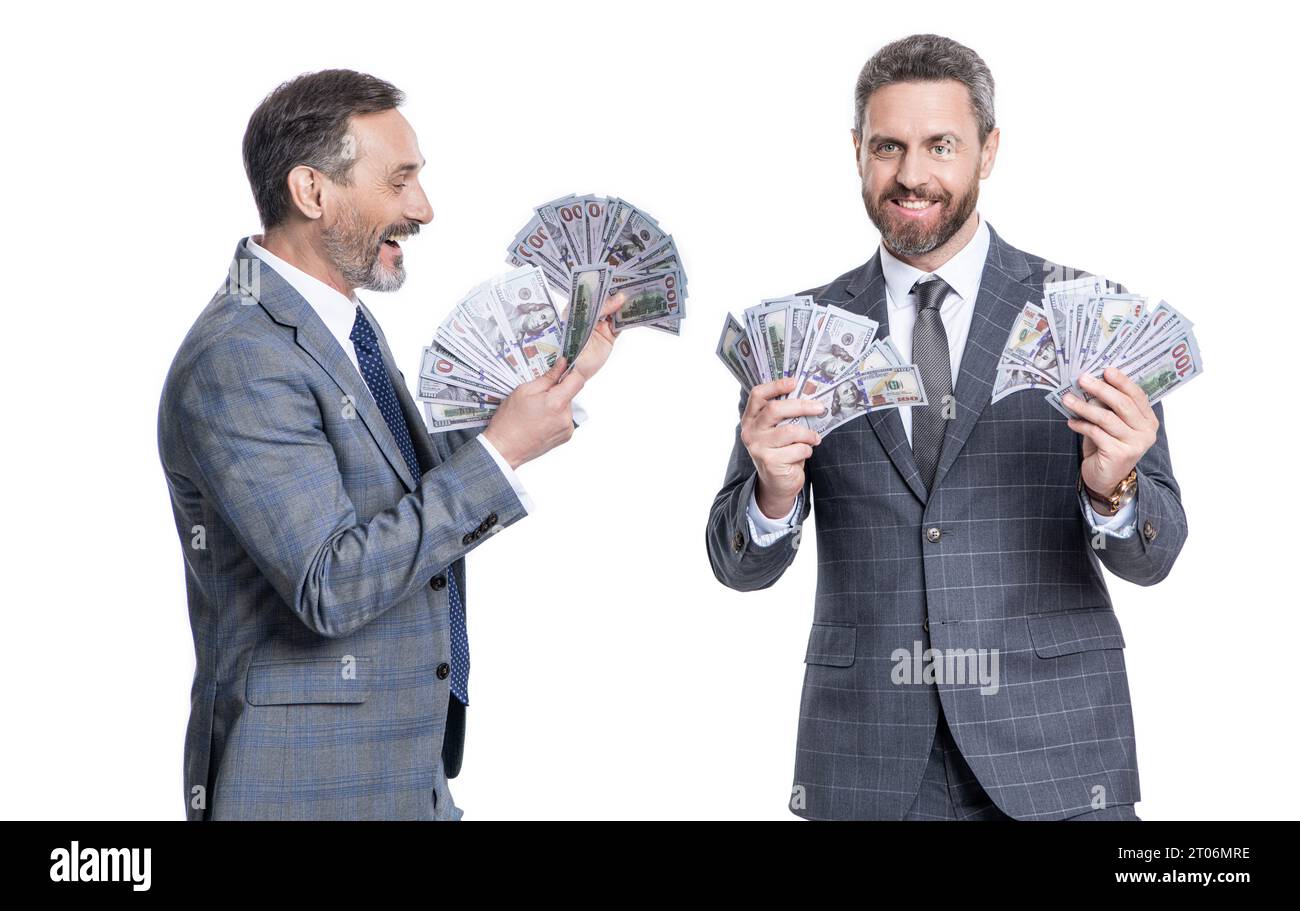 Business success millionaire businessmen Cut Out Stock Images ...