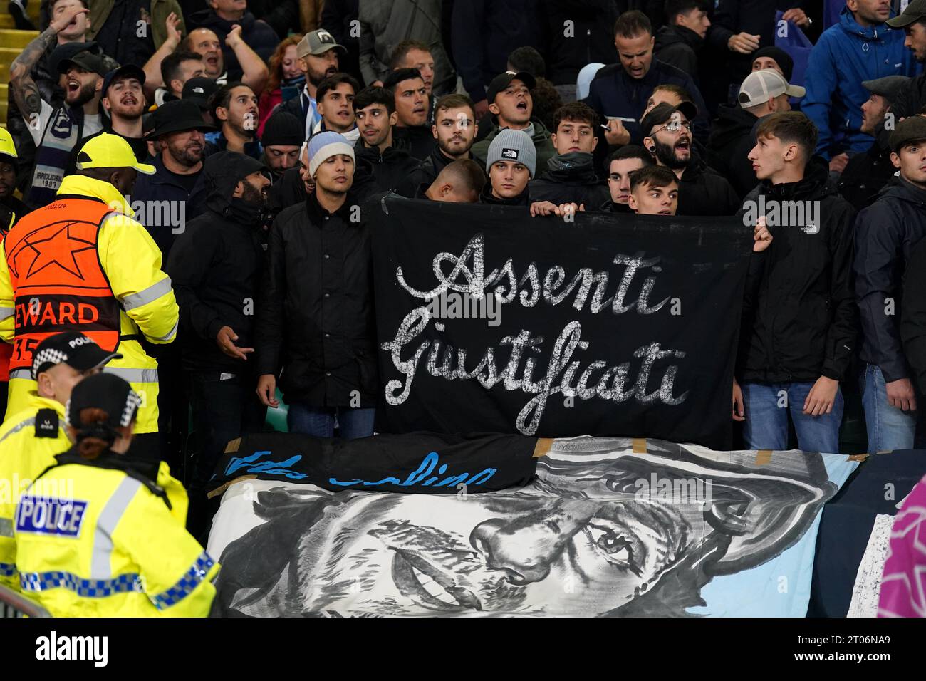 Lazio fans hi-res stock photography and images - Alamy