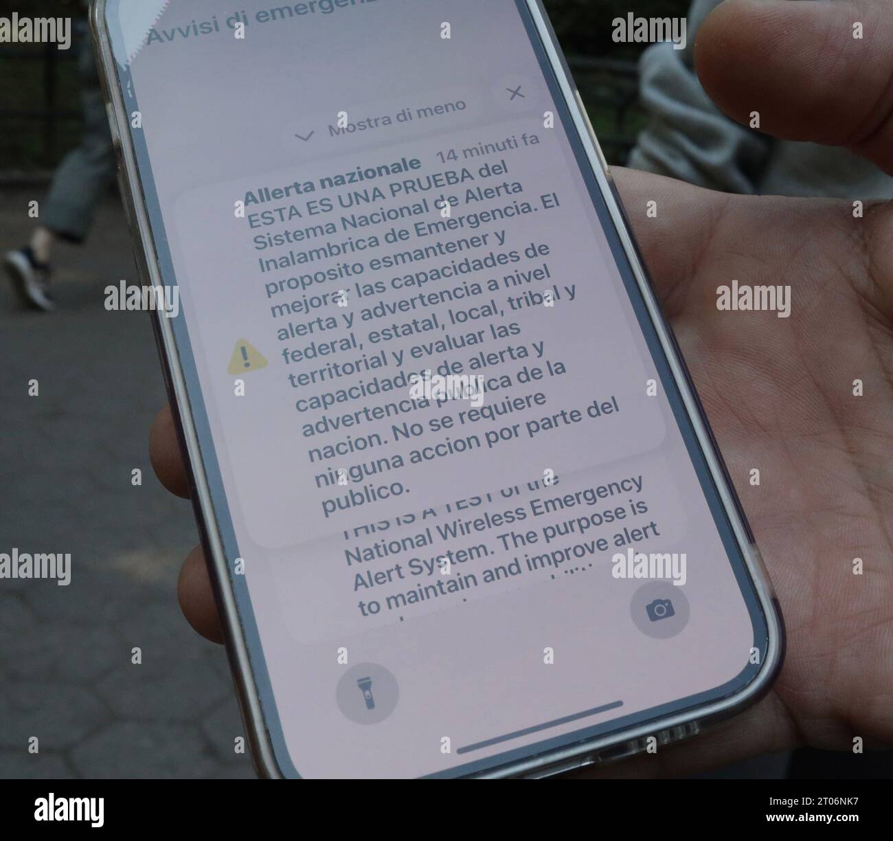 Integrated public alert and warning system hi-res stock photography and ...