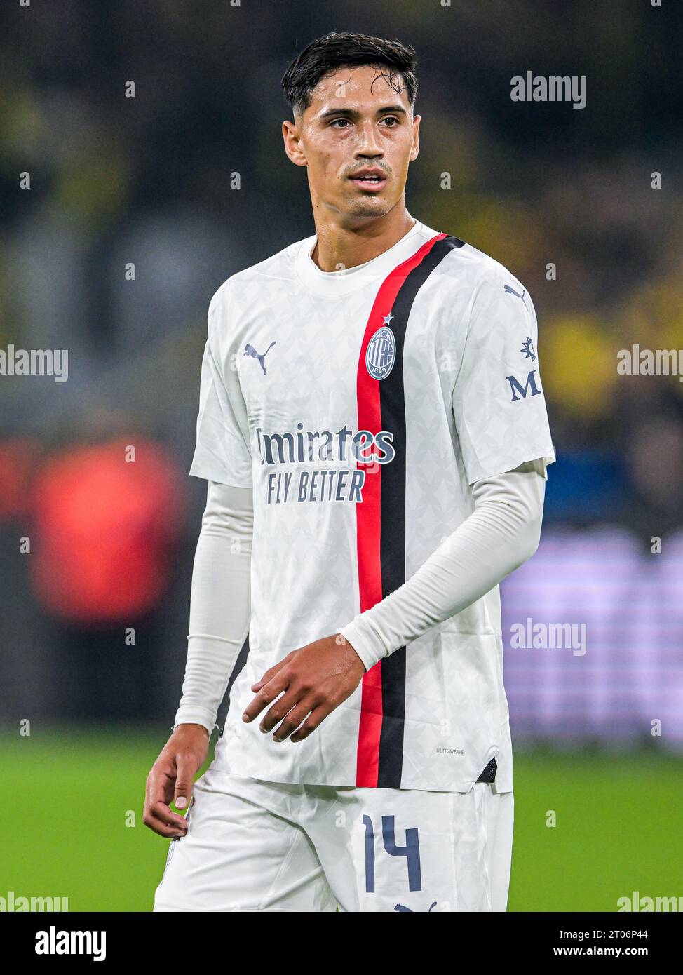 DORTMUND - Tijjani Reijders of AC Milan during the UEFA Champions ...