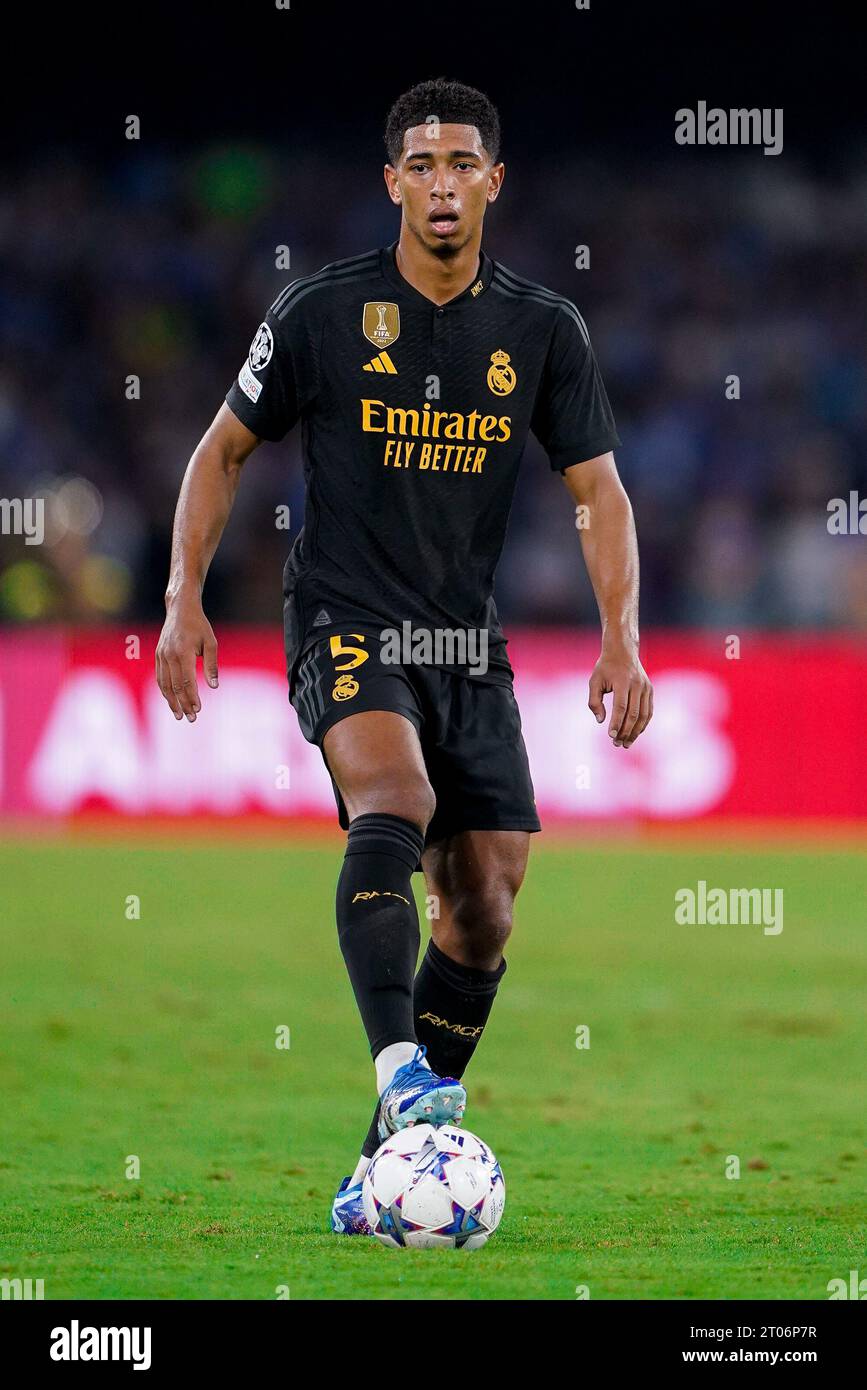 Jude Bellingham of Real Madrid CF during the Champions League Group C match between SSC Napoli ...