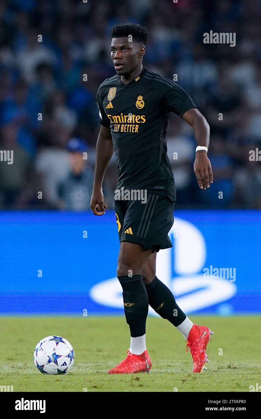 Aurelien Tchouameni of Real Madrid CF during the Champions League Group ...