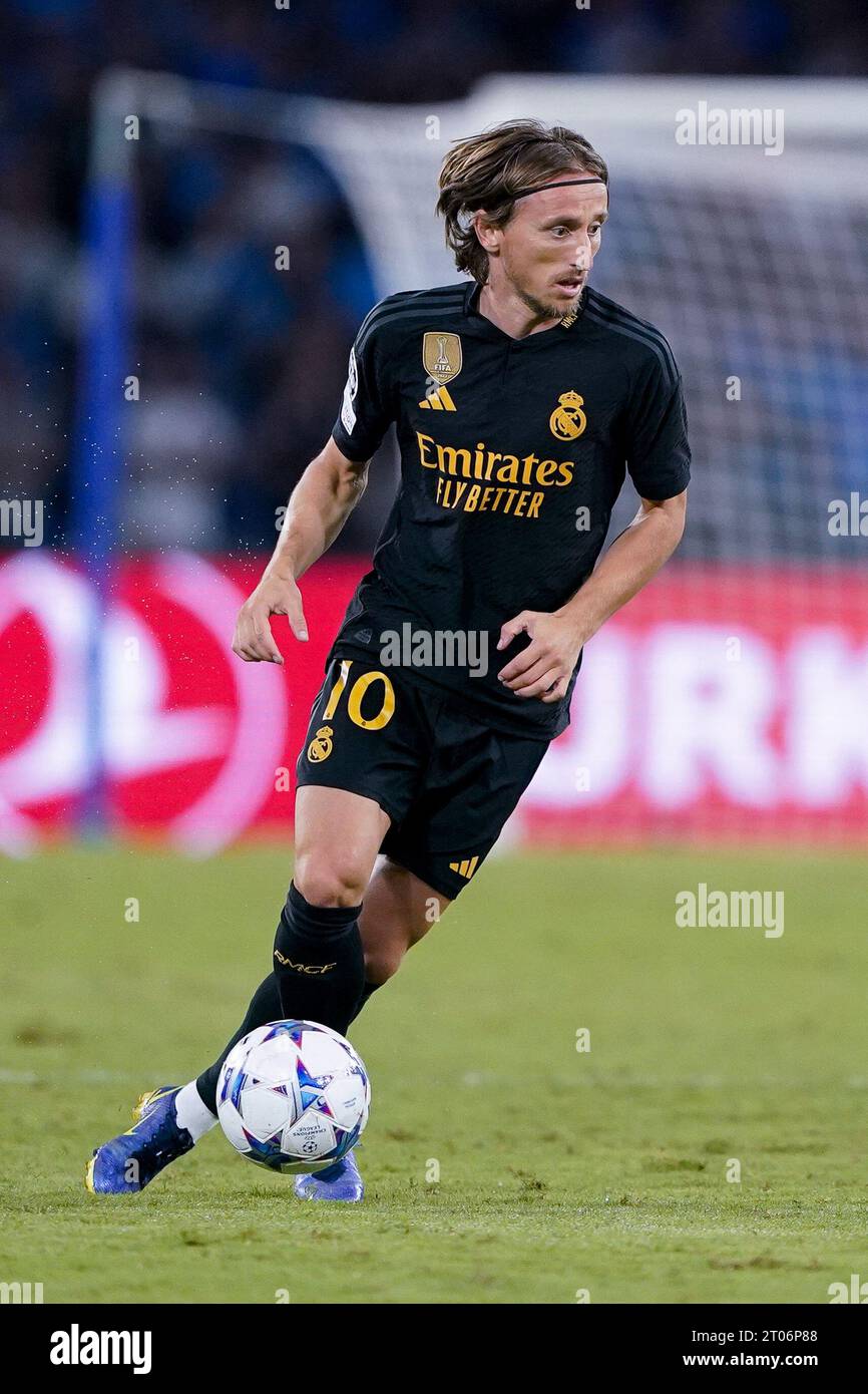 Luka Modric of Real Madrid CF during the Champions League Group C match ...